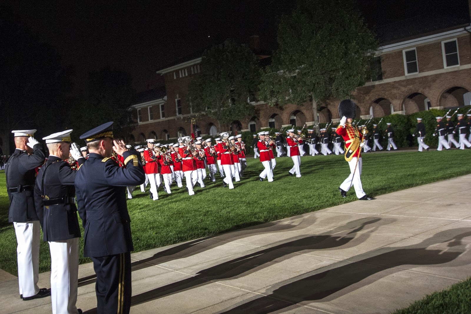 Marine Barracks Evening Parade - FamousDC