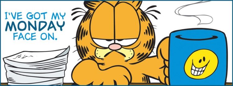garfield-monday-face - FamousDC